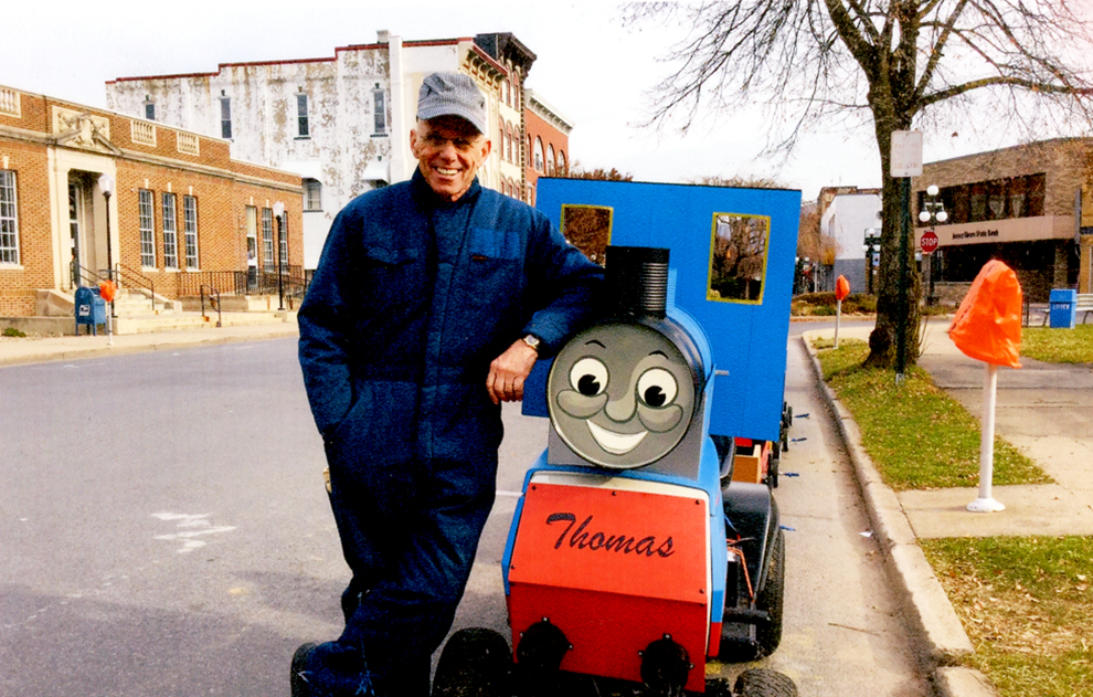 Terry Banfill and Thomas the Train | News, Sports, Jobs - The Express